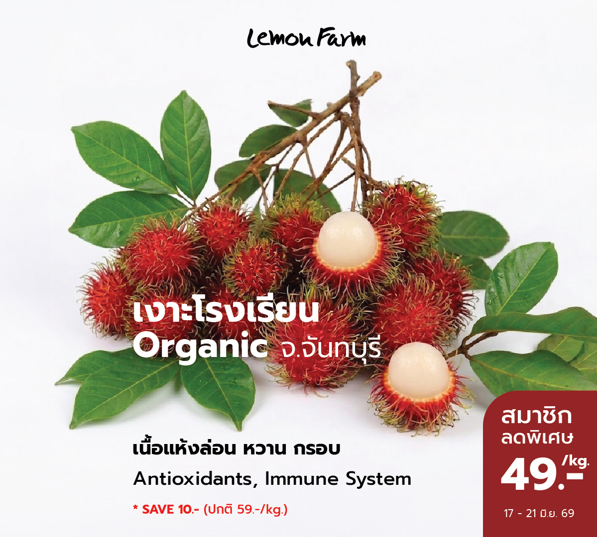 SEASONAL PRODUCT - LEMON FARM
